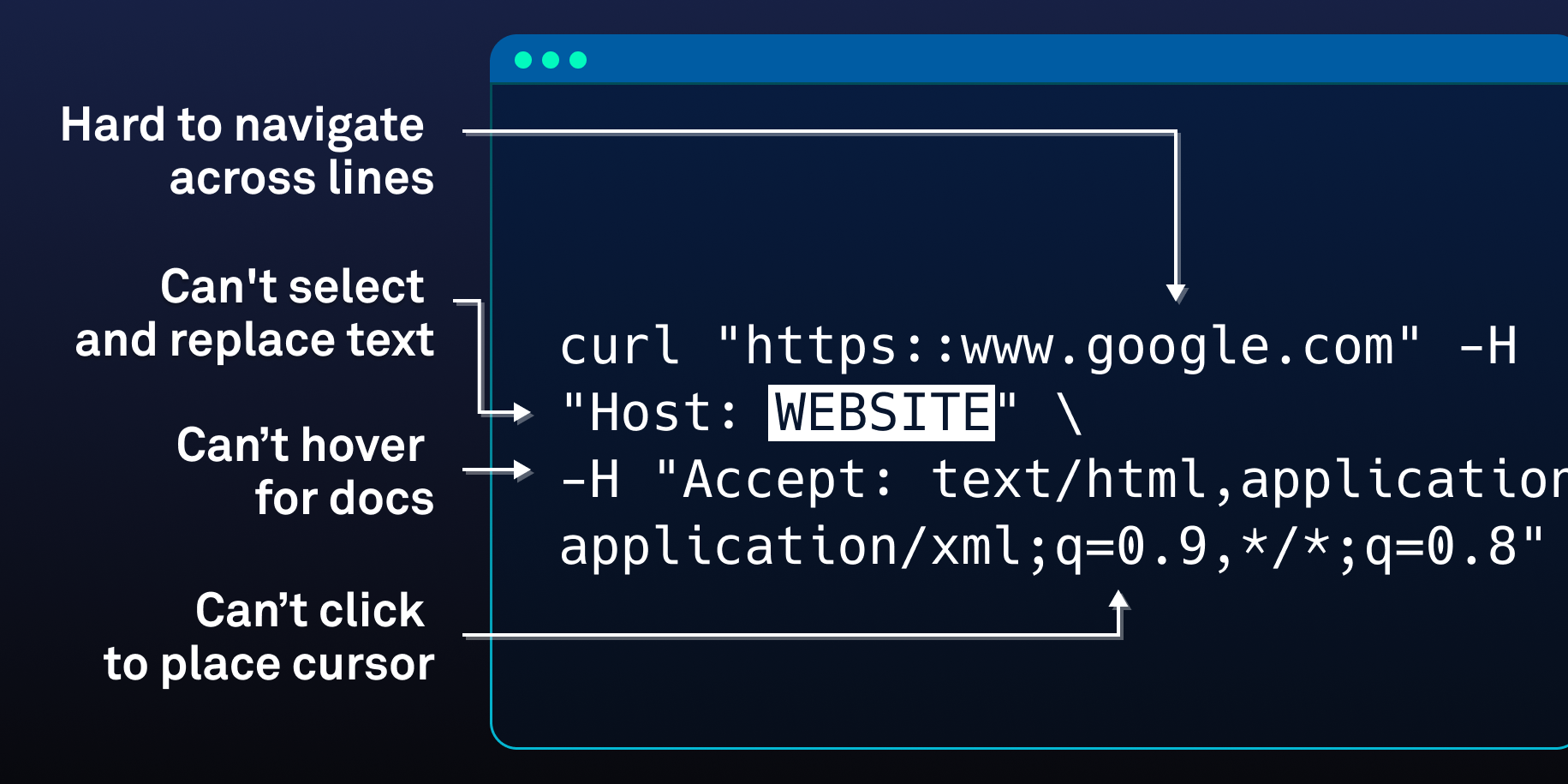 Why Is The Terminal Input So Weird 